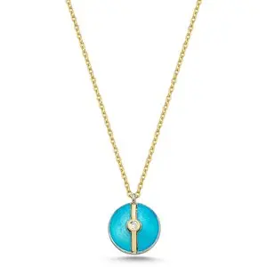 Ecce Artisan Diamonds Stone Necklaces