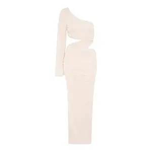 MALOA Anastasia Maxi Dress - White