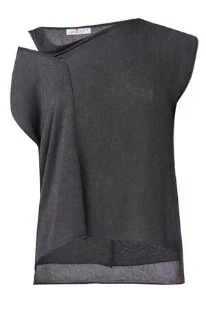 Peraluna Drop Shoulder Sweaters For Women