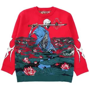 VERYRARE Skeleton Bushido Jacquard Knit