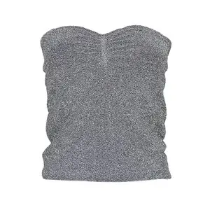 LALIPOP DESIGN Strapless Fitted Knitted Top