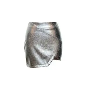 NAZLI CEREN Dian Asymmetric Mini Skirt