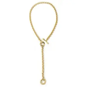 BIKO Axel Convertible Lariat Necklace - Gold