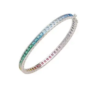 LATELITA Judy Rainbow Cuff Bangle
