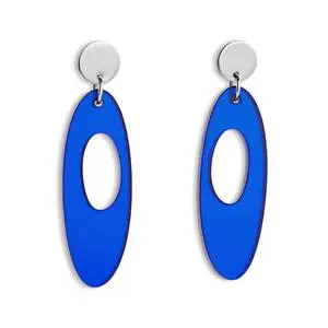 TOOLALLY Hepworth Earrings Mirror - Blue