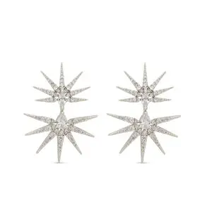 STEPHANIE BROWNE AUSTRALIA Orion Drop Earrings - Silver