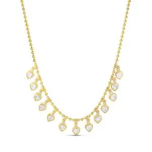 SHYMI Heart Pendant Necklace - Gold