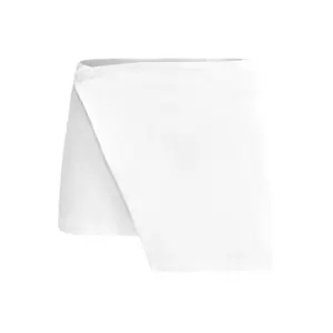 OW Malene Denim Mini Skirt - White