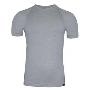ZD ZERO DEFECTS Round Neck T-shirt Premium Comfort Egyptian Cotton Color - Grey