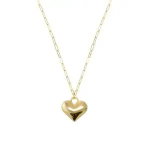ADRIANA PAPPAS DESIGNS Heart Padlock Chain Necklace