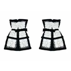 AZIMA MUSAYEVA Daisy Cuffs - Black