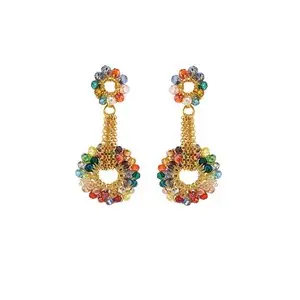 LAVISH BY TRICIA MILANEZE Lavish By Tricia Milaneze Hand-Crocheted Snowdrop Earrings