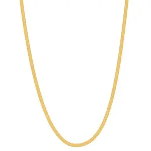 NIALAYA JEWELRY Snake Chain Necklace - Gold