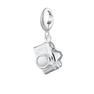 LILY CHARMED Vintage Camera Charm - Silver