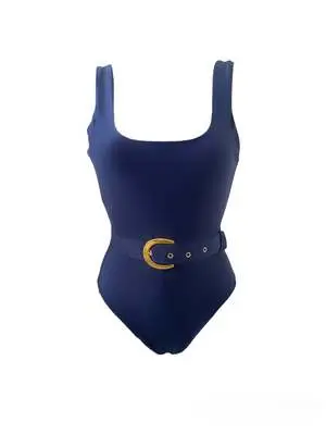 LULA-RU Alice Belted One Piece Swimsuit
