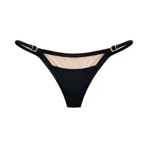 IVY SWIMWEAR Bianca Bikini Bottoms - Black