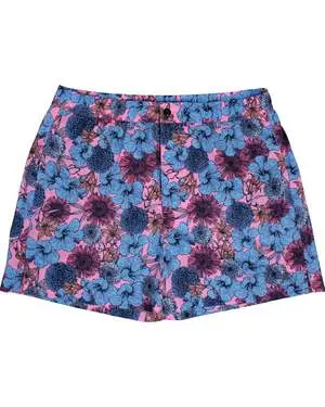 LORDS OF HARLECH Floral Print Swim Short - Pink/blue
