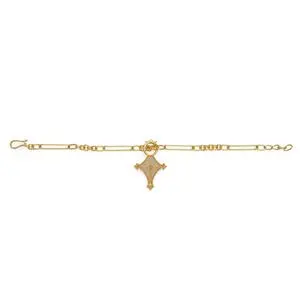 DHWANI BANSAL Adjustable Cruz Bracelet - Gold