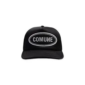 COMUNE Patch Active Trucker Hat - Black