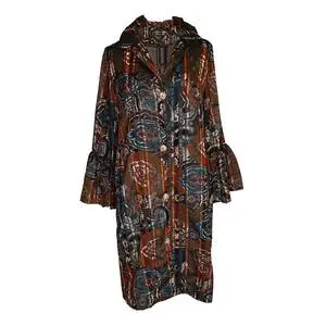 JENNAFER GRACE Cordelia Nomad Tapestry Driving Coat