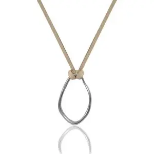 A WEATHERED PENNY Orb Pendant Necklace - Silver