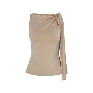 HERFETCH Asymmetrical Jersey Top