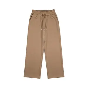 VIRAGO Relaxed Fit Pants With Elastic Waistband - Brown