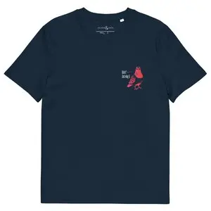 ANCHOR & CREW Organic Cotton T-shirt With Graphic Print - Blue
