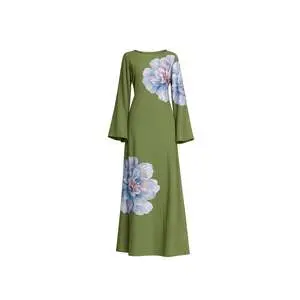 TANTRA SPAIN SL Floral Maxi Dress - Green