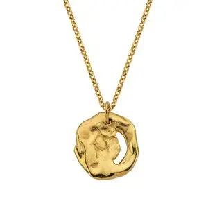 ASSUWA Atlantis Medallion Necklace - Gold
