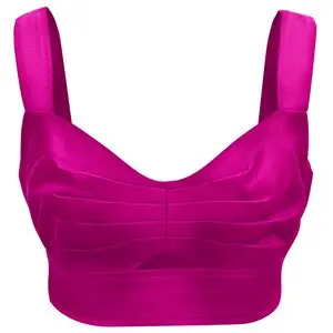 SMART AND JOY Taffeta Top