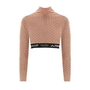 MONOSUIT Cropped Polka Dot Top