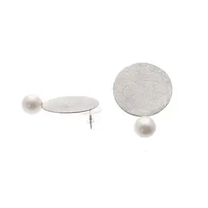 SILVER MOON Pearl Sterling Reflections Earrings