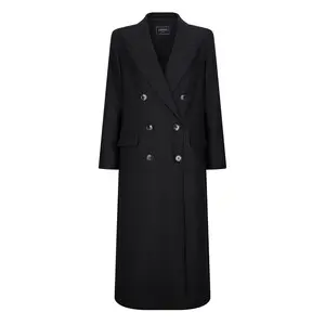 TRIONA Twill Niamh Double Breasted Coat