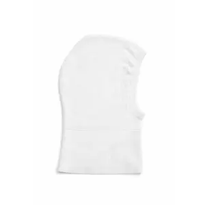 FIORA MUSE Cashmere Balaclava Hood - White