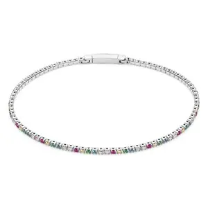 SIF JAKOBS JEWELLERY Ellera Rainbow Bracelet - Silver