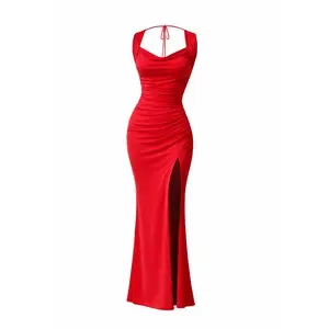 Monice London Gathered Evening Dresses