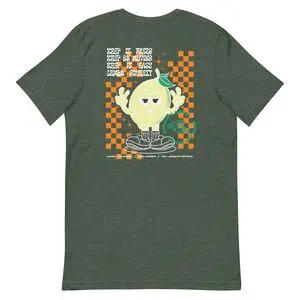 ANCHOR & CREW Organic Cotton Graphic T-shirt - Black