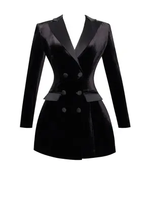 Women's Velvet Blazer Dresses