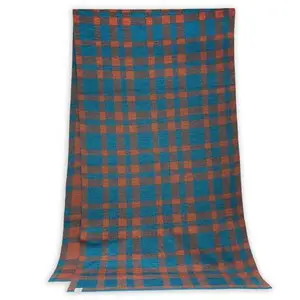 OTTO & SPIKE Blue / Yellow Scarves Grandmama Peacock Blue - Blue/yellow
