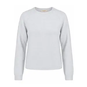 ANSE VICTORIN Elaine Silk Cashmere Pullover - Grey