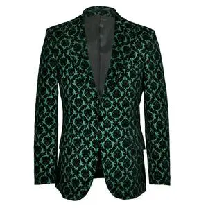 DAVID WEJ Washington Floral Jacquard Blazer