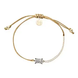 ADRIANA PAPPAS DESIGNS Cz Emerald Cut Bracelet - Brown