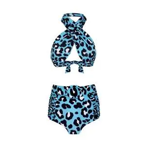NUR KARAATA Leo Bikini - Blue