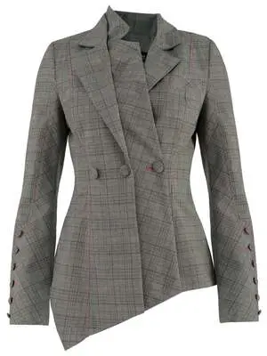 TIA DORRAINE Get Down To Business Asymmetric Blazer