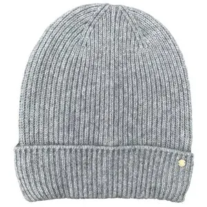 TIRILLM Holly Rib Knitted Cashmere Beanie - Grey
