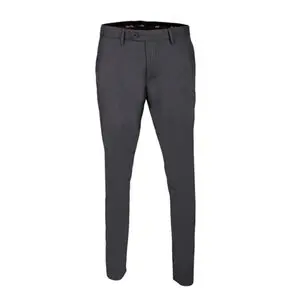 DAVID WEJ Plain Slim Fit Trousers