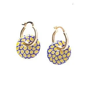 Lovard Gold Tone Hoop Earrings - Gold/yellow