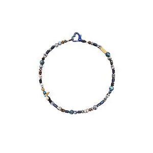 DESERT LOBBY Jane Beaded Bracelet - Blue/brown