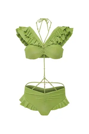 Luna B Ruffle Swimwear For Women